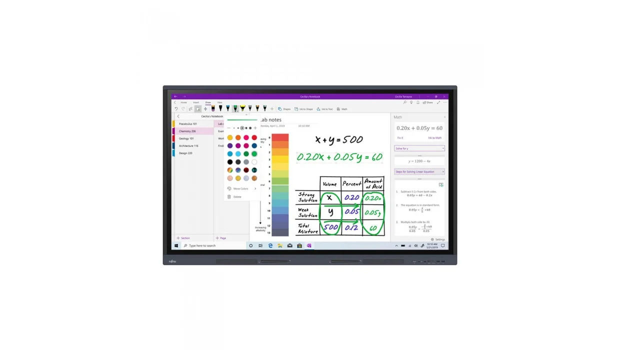 Fujitsu Interactive Panel IWB - IWBAlliance Systems & Appliances